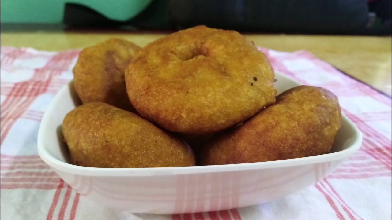 HOW TO MAKE SIMPLE VADA RECIPE - YouTube