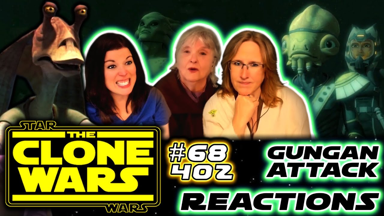 The Clone Wars 4x2 | Gungan Attack | AKIMA Reactions - YouTube
