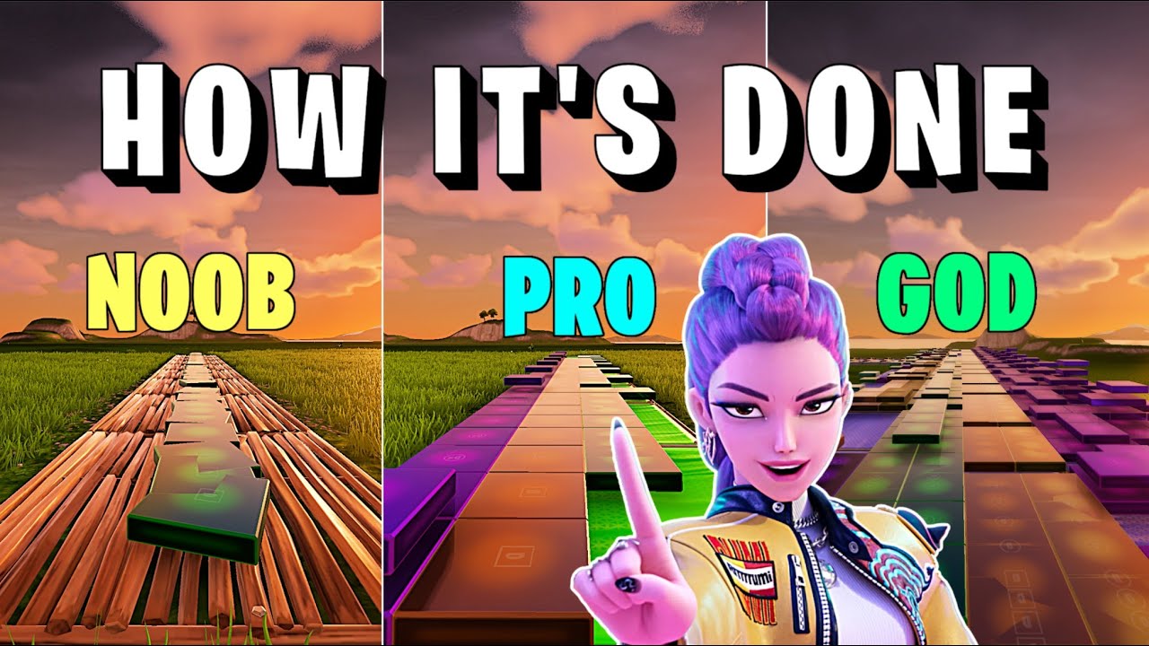 KPop Demon Hunters (Huntrix) - How It's Done - Noob vs Pro vs God ...