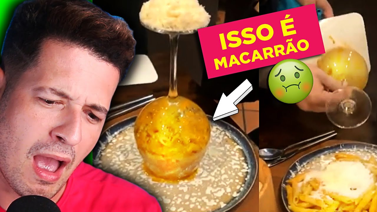 Era pra ser chique, mas ficou ó... | Memes de comidas - YouTube