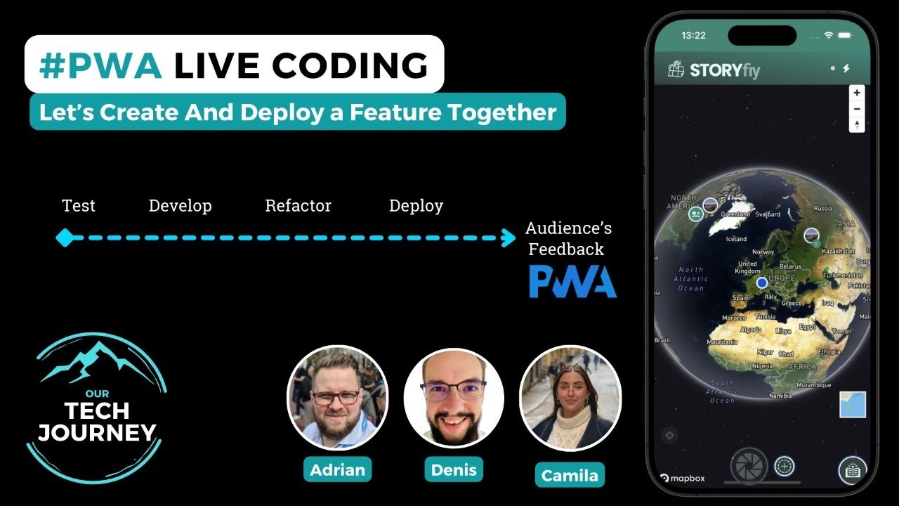 PWA Live Coding – Let's Create And Deploy A Feature Together - YouTube
