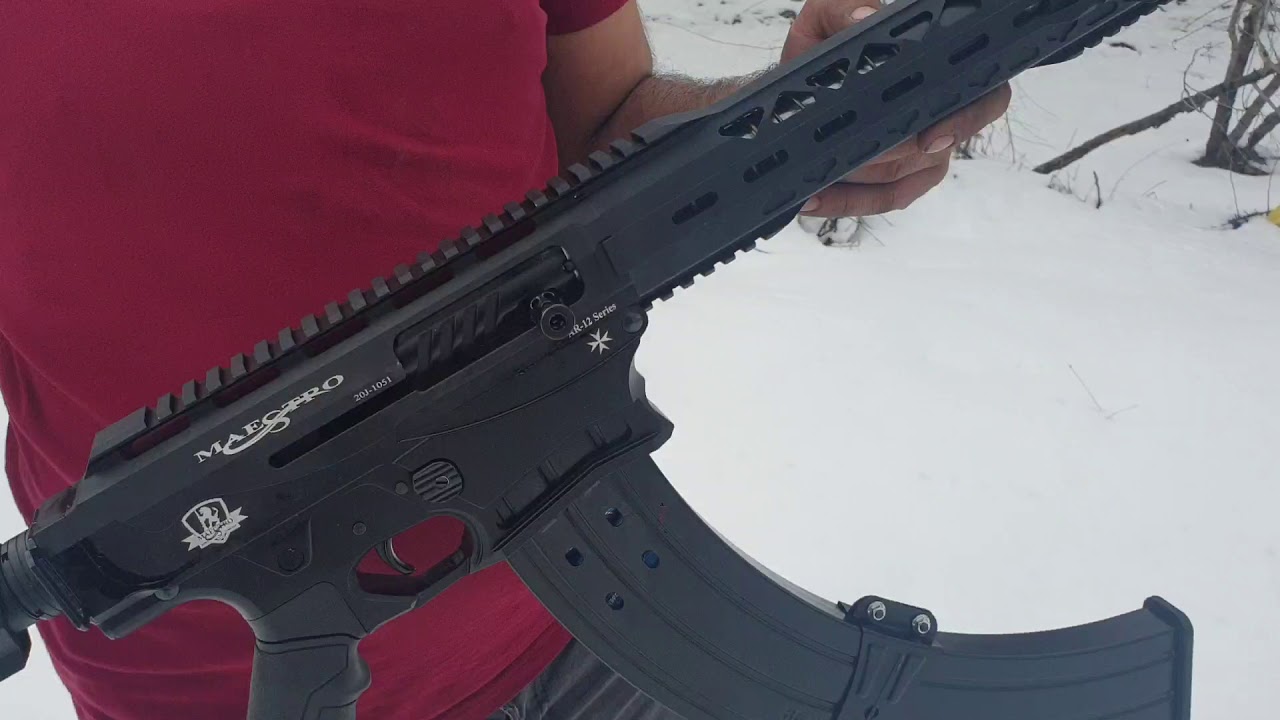 Maestro AR-12 Series 20 Rounds Magazine Testing - YouTube