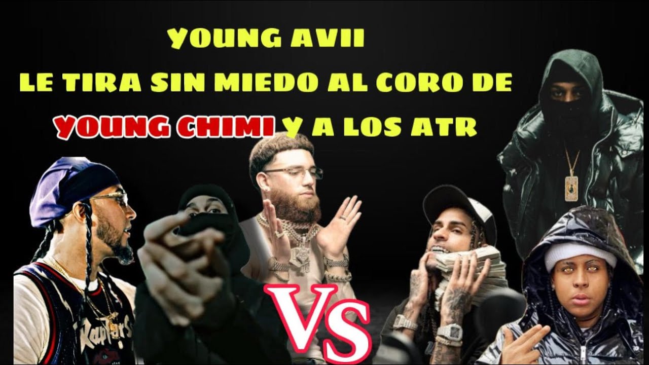 YOUNG AVII LE TIRA SIN MIEDO AL CORO DE YOUNG CHIMI Y A LOS ATR ...