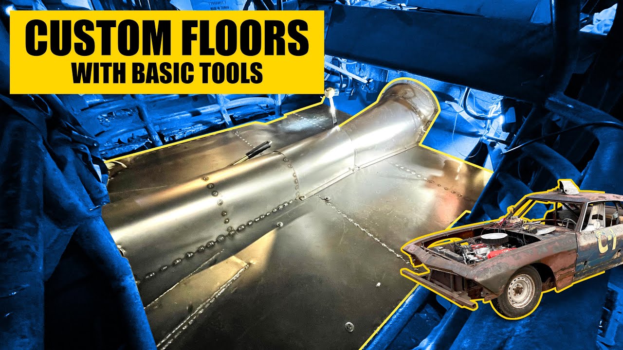 Building a custom floor pan for my STREET LEGAL STOCK CAR - 1968 C1 ...