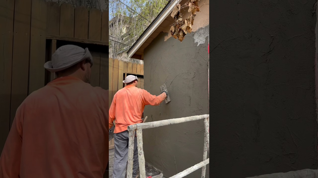 Re-Stucco a House! #construction #remodelingexperts #homeimprovement # ...