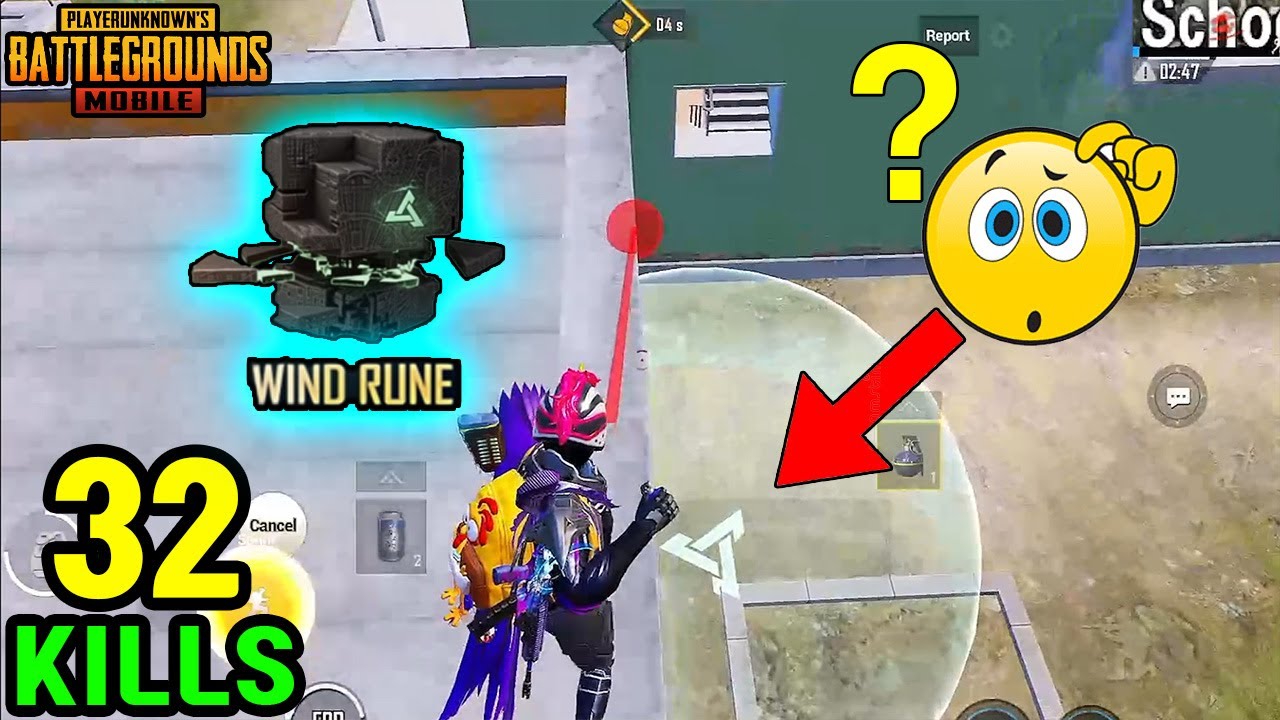[PUBG MOBILE] NEW RUNIC POWER MODE 💨WIND RUNE💨Is it a good choice ...