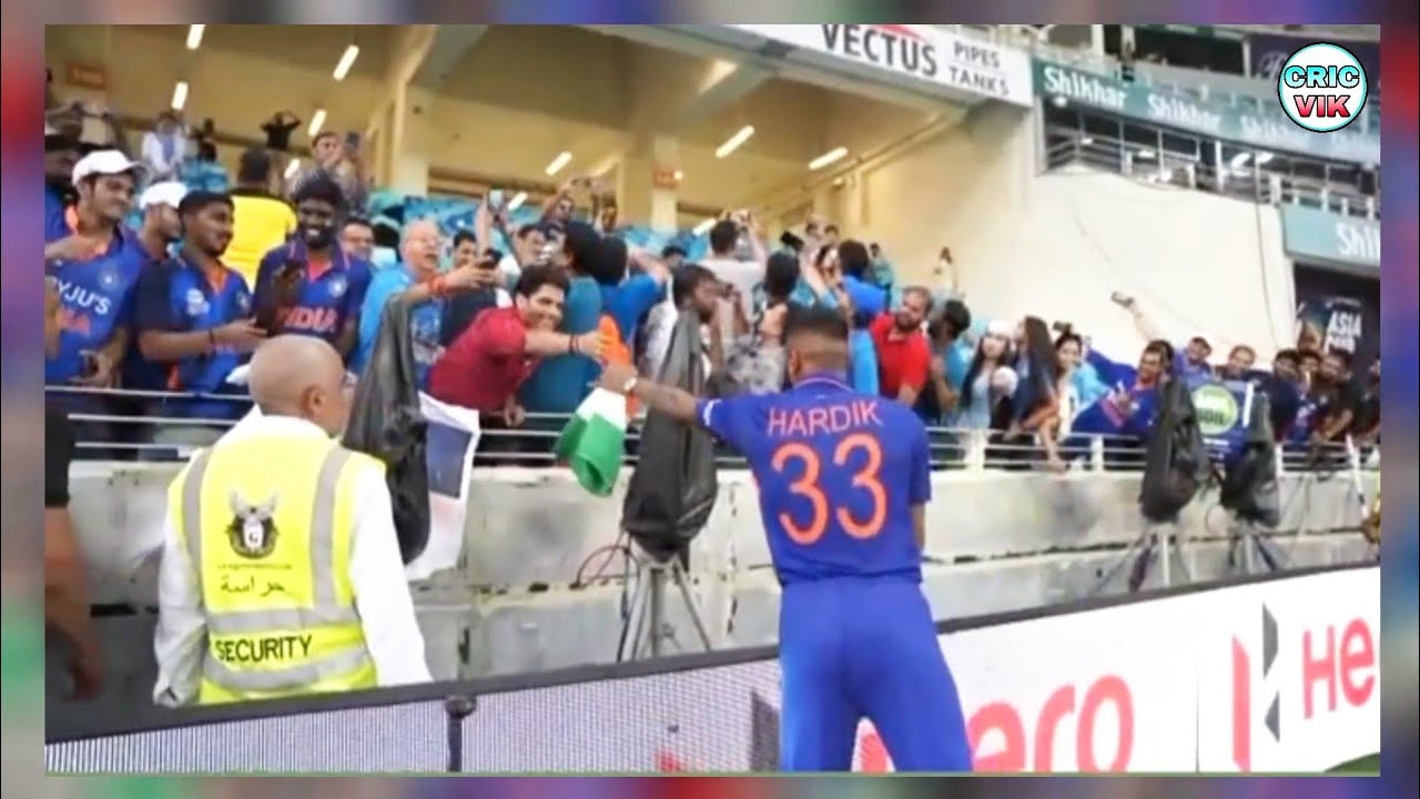 Hardik Pandya Fans gonna Crazy to meet him after IND vs PAK Match - YouTube