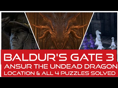 Baldur's Gate 3 Ansur the Dragon Location and puzzle guide - YouTube