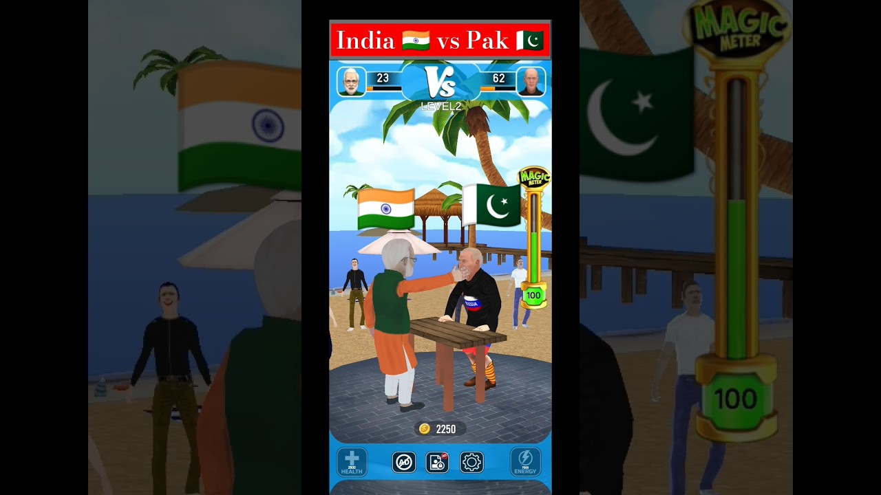 🇮🇳 vs 🇵🇱 slap king new best Indian game || #shorts #shortsfeed # ...