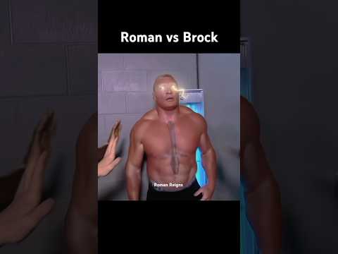 Roman Reigns vs Brock Lesnar With Security Guards😈 Edit #wwe #shorts #romanreigns