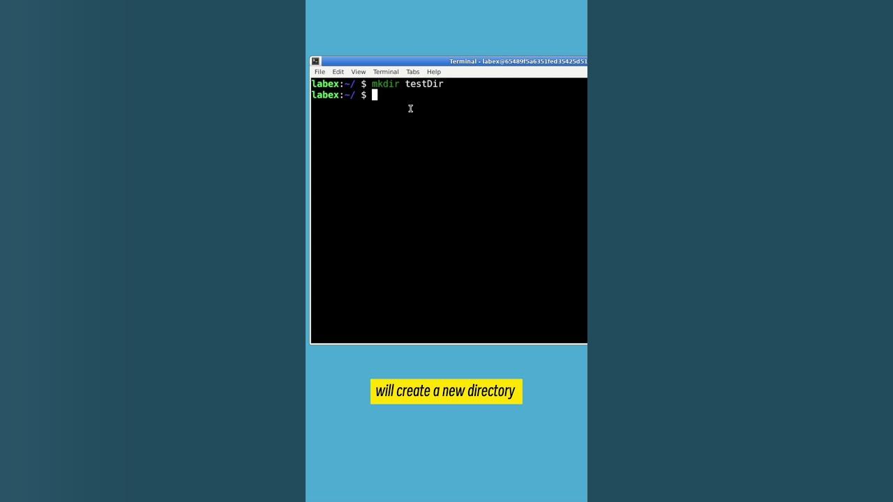 Practice Linux Commands 07 Mkdir Commandline Linux Linuxcommands Learnlinux Youtube 8423