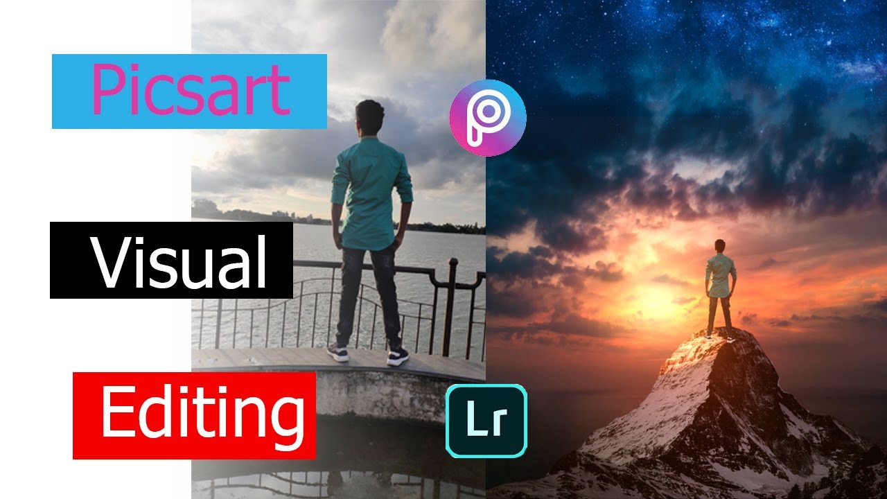 Picsart visual concept photo editing tutorial | mobile photot editing ...