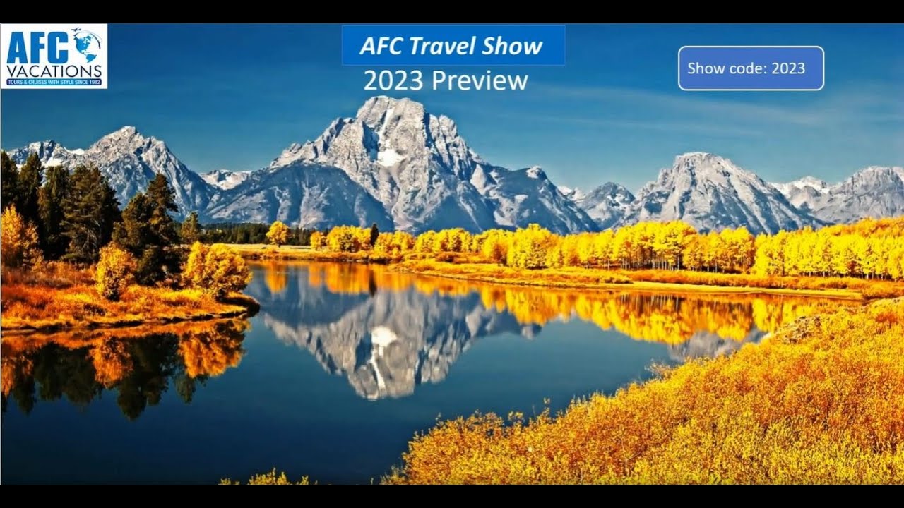 AFC Vacations September Travel Show - YouTube