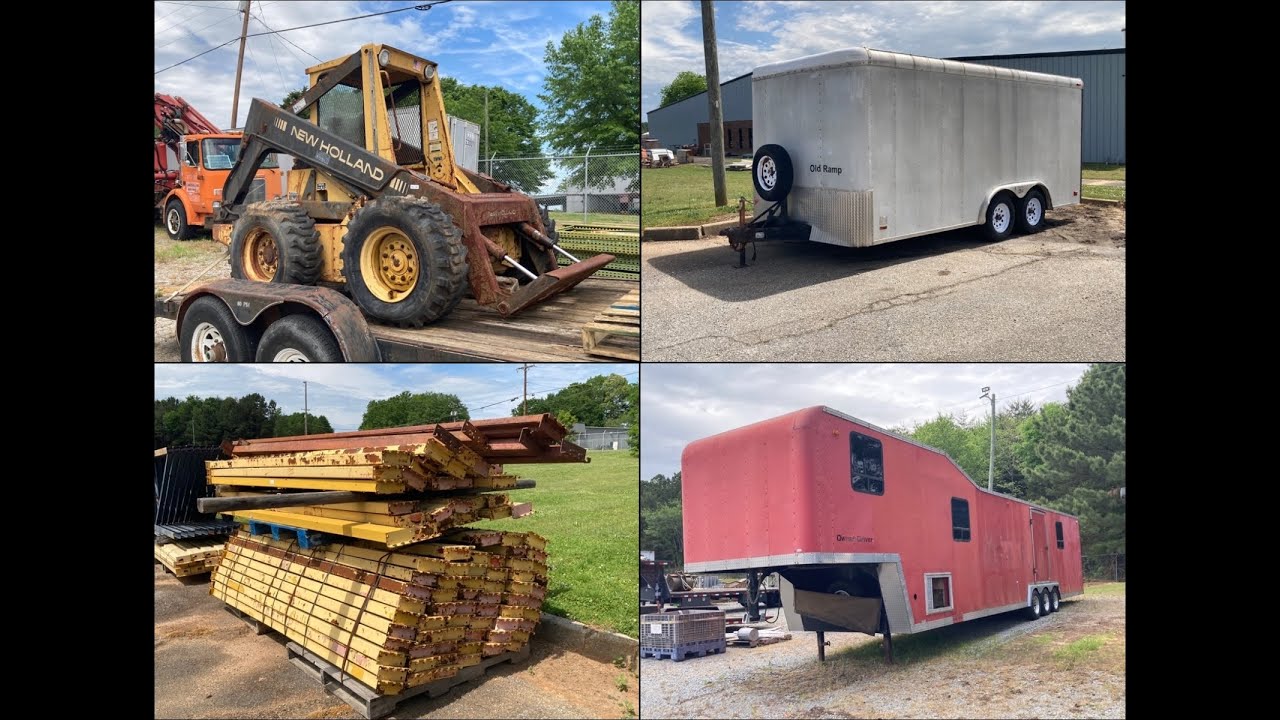 Trailers, Equipment, & More - Roebuck, SC - YouTube