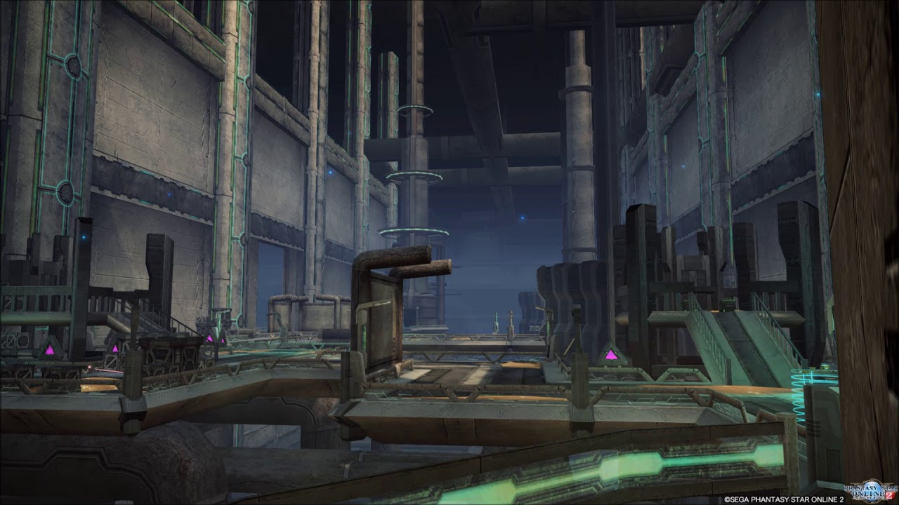 PSO2 EP6 Music : (Ultra Hard) Lillipa Tunnels Exploration - Scenery ...