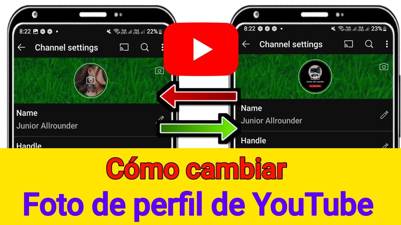 Cómo cambiar la foto de perfil de YouTube (2025) | Actualizar el logo ...