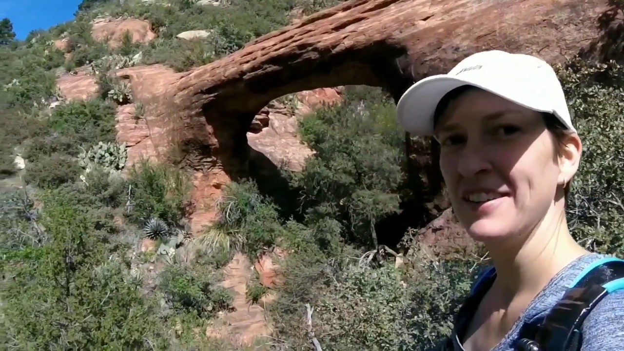 Vultee Arch via Sterling Pass trail! Sedona #arizona #hiking # ...