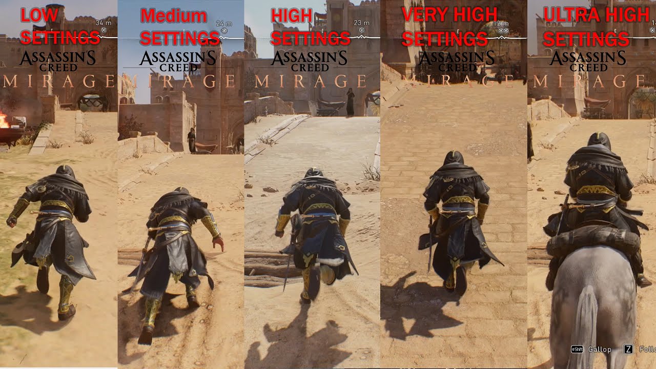 Assassin's Creed Mirage : Low to Ultra Settings | Graphics & FPS ...