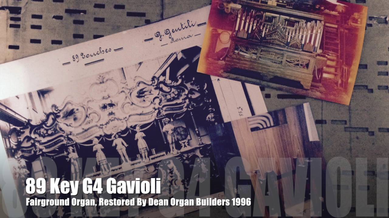 89 Key G4 Gavioli Fairground Organ - YouTube