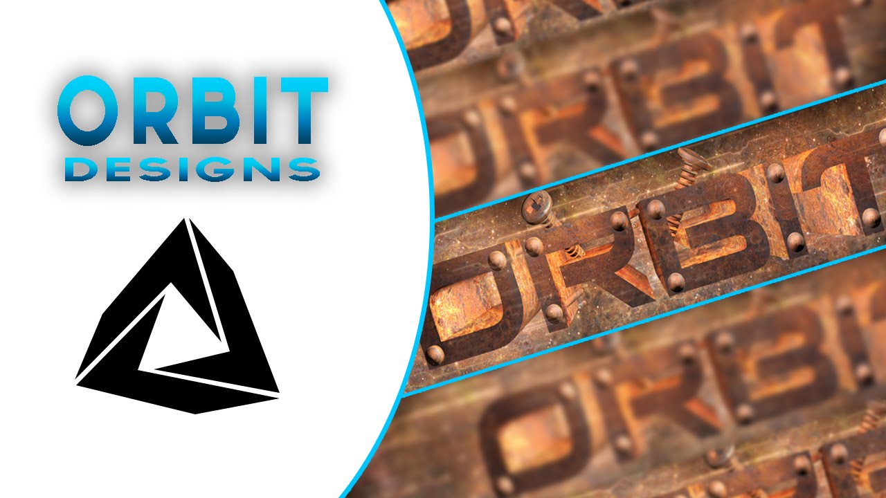 SpeedArt #3 | 3D Screw Banner - YouTube