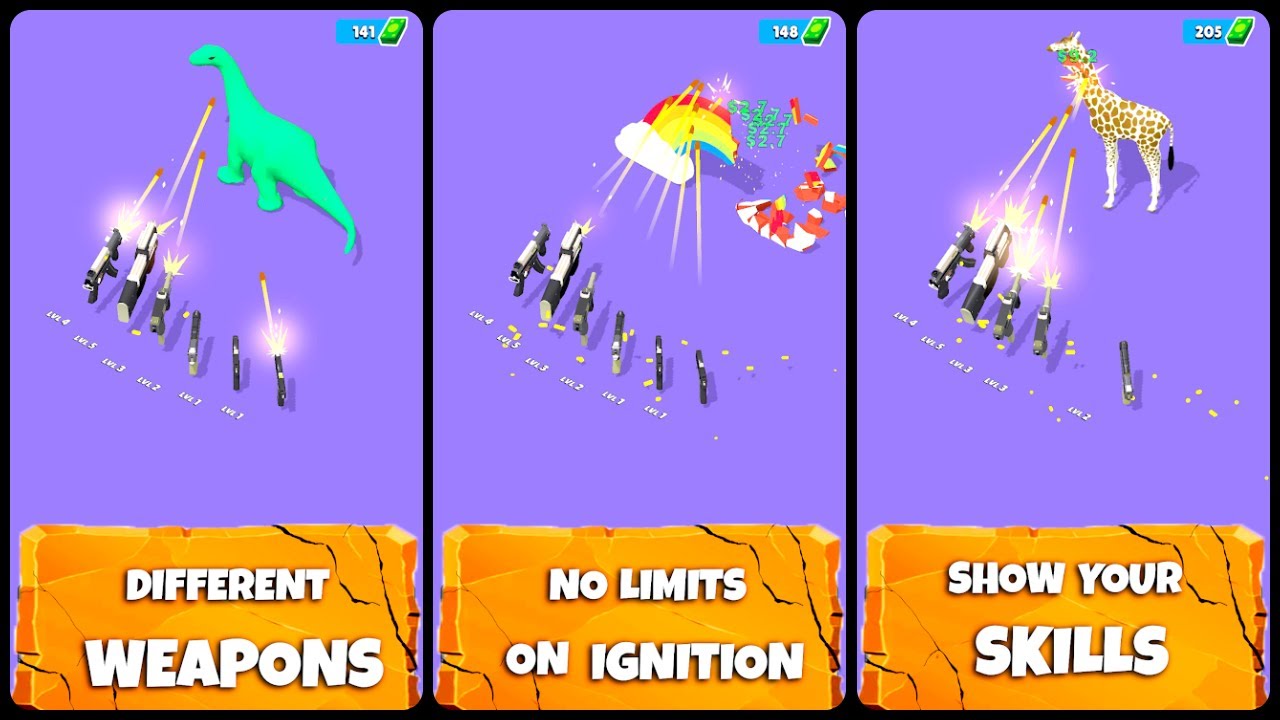 Gun Idle Game — Mobile Game | Gameplay Android & Apk - YouTube