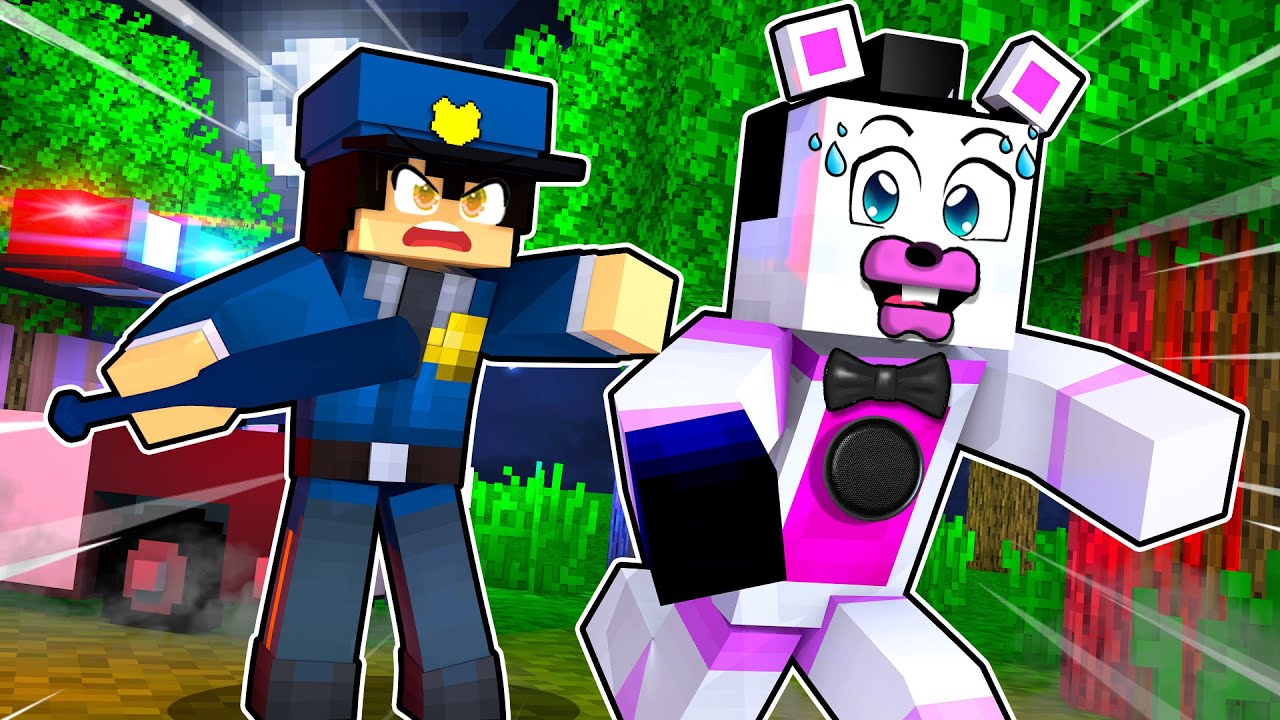 Funtime Freddy ESCAPES! Minecraft FNAF Roleplay - YouTube