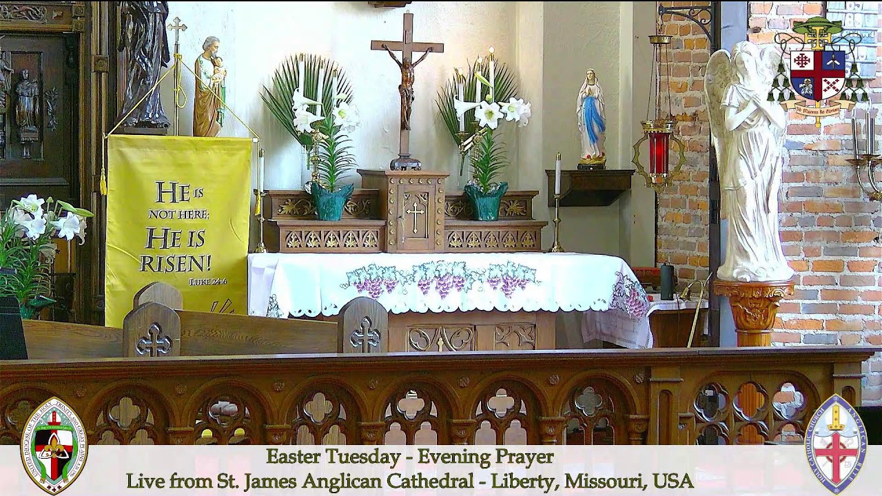 Easter Tuesday - Evening Prayer - YouTube