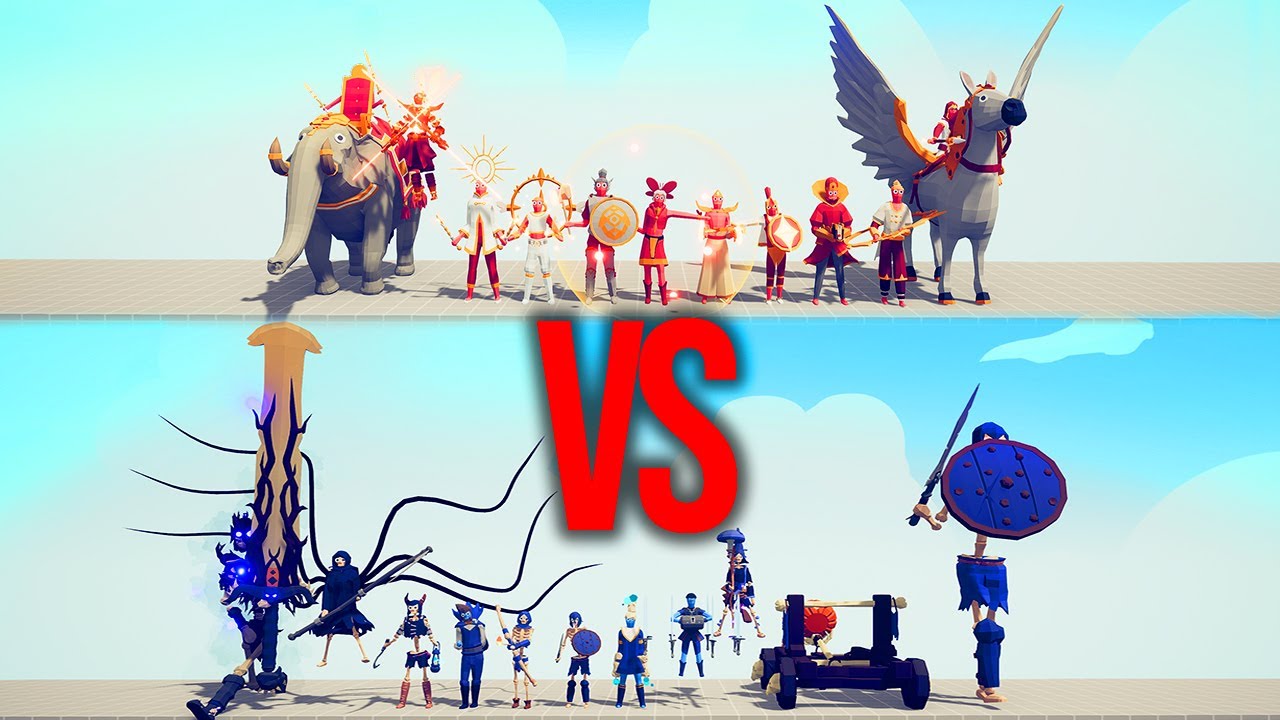 SPOOKY TEAM vs GOOD TEAM #115 | TABS - Totally Accurate Battle ...