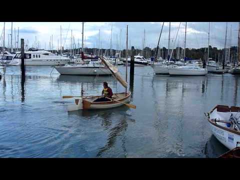 Graham Neil rows Coot - YouTube