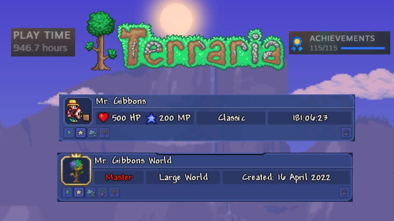 Touring my BEST Terraria Worlds - YouTube