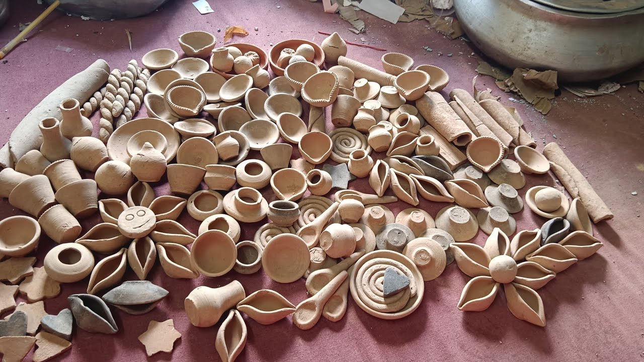 5 kg mixed clay pot parcel tiny mini clay pot #clayseller 6291803957 # ...