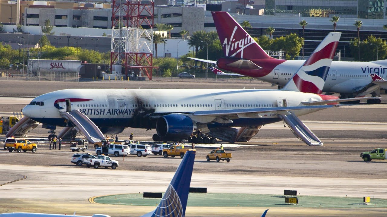 Engine's problem | British Airways Flight 2276 - YouTube