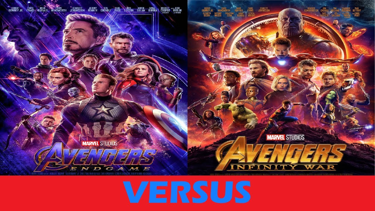 AVENGERS ENDGAME VS. AVENGERS INFINITY WAR - YouTube