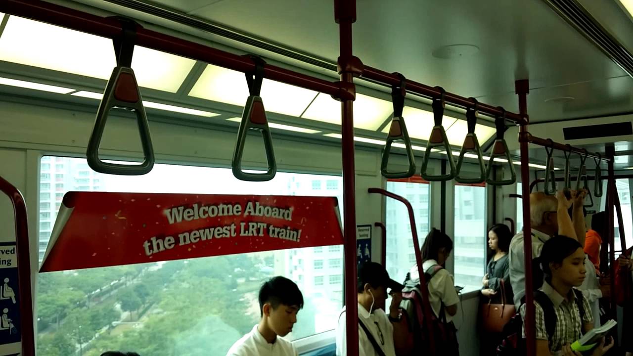 [Debut]SBS Transit Sengkang LRT West Loop CW Direction C810A V44 ...