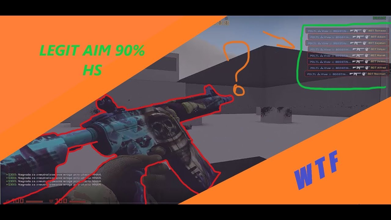 LEGIT 100% AIMBOT CS:GO - YouTube