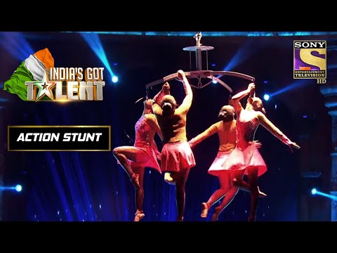 Jamna Circus की Girls का Malang Song पर लाजवाब प्रदर्शन | India's Got Talent Season 8 | Action Stunt