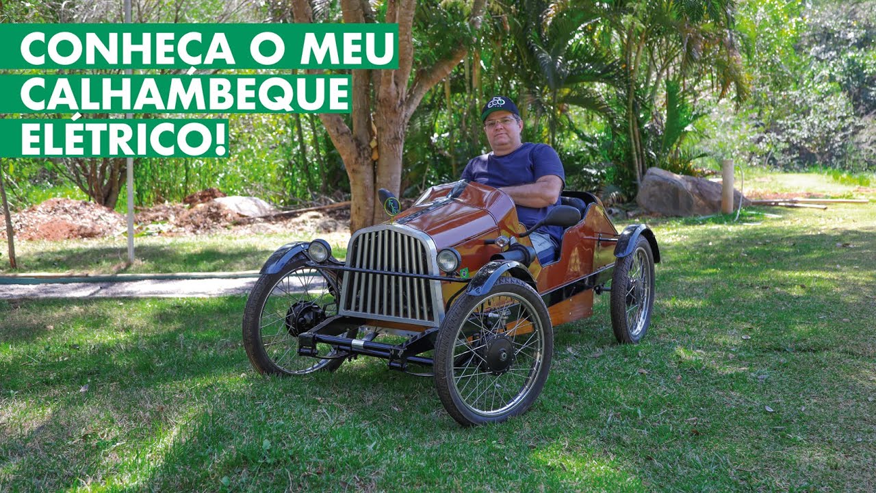 Meu Calhambeque Elétrico é mais legal que TESLA! - YouTube