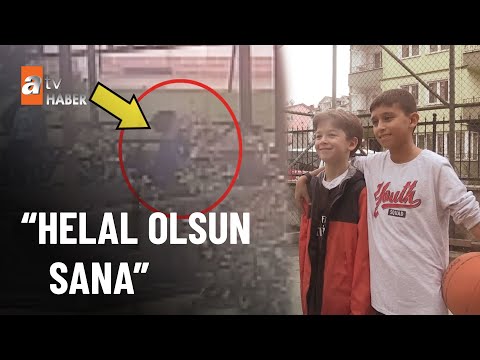 11 yaşındaki çocuk arkadaşının hayatını kurtardı!  - atv Haber 21 Ekim 2022