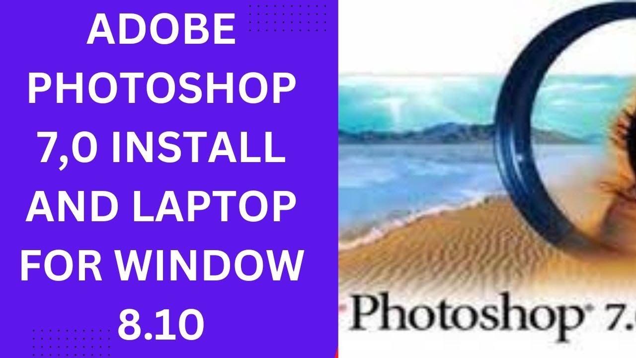 adobe photoshop 7 download install for laptop free@GFXMentor - YouTube