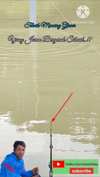 Teknik Mancing Glosor || Ujung Joran Bergerak Sikaat..!! #shorts - YouTube