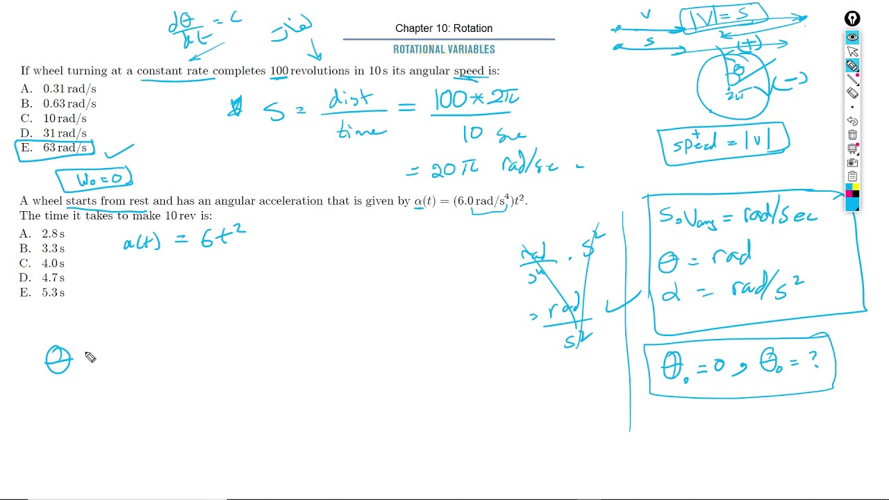 02 Example of Rotational variables - YouTube