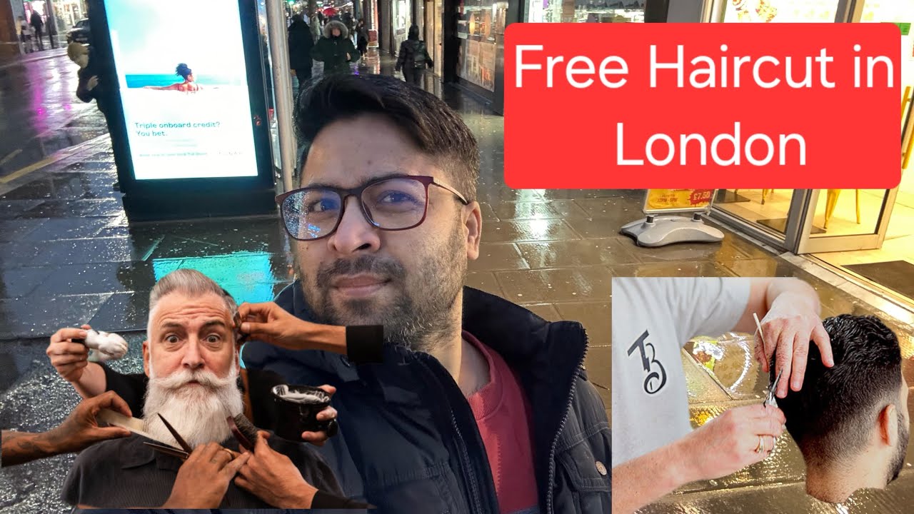 Free Haicut in London - YouTube