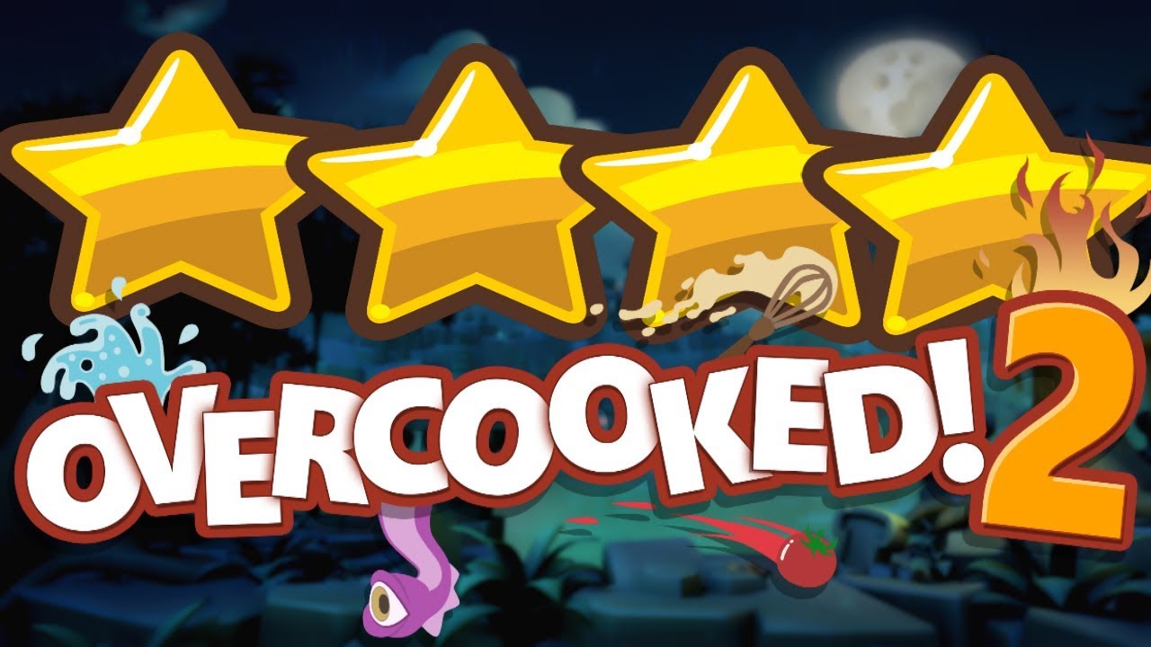 Overcooked 2 How to get 4 stars World 1 Level 2 - YouTube