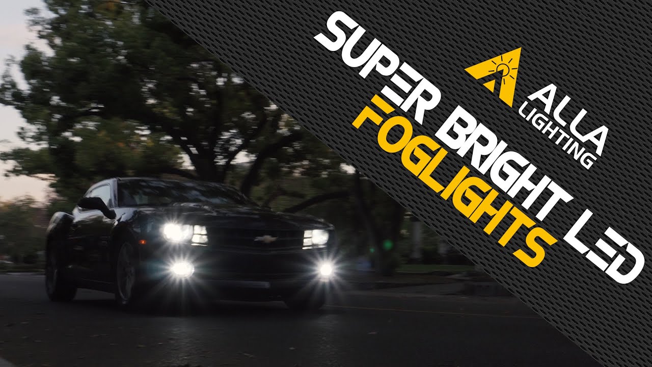 Alla Lighting 5730-33 5202 5201 LED Fog Light Bulbs DRL 6000k Xenon ...