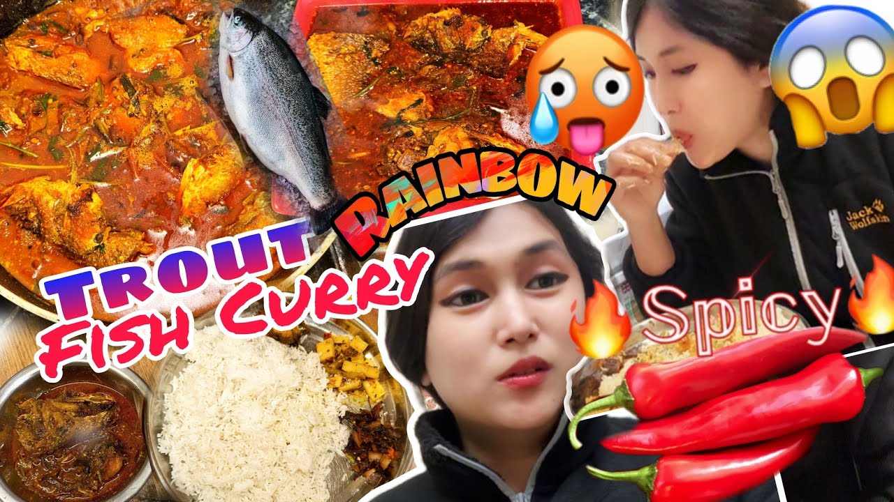 Spicy Trout Fish Curry Mukbang: Dive into Flavor Explosion! - YouTube