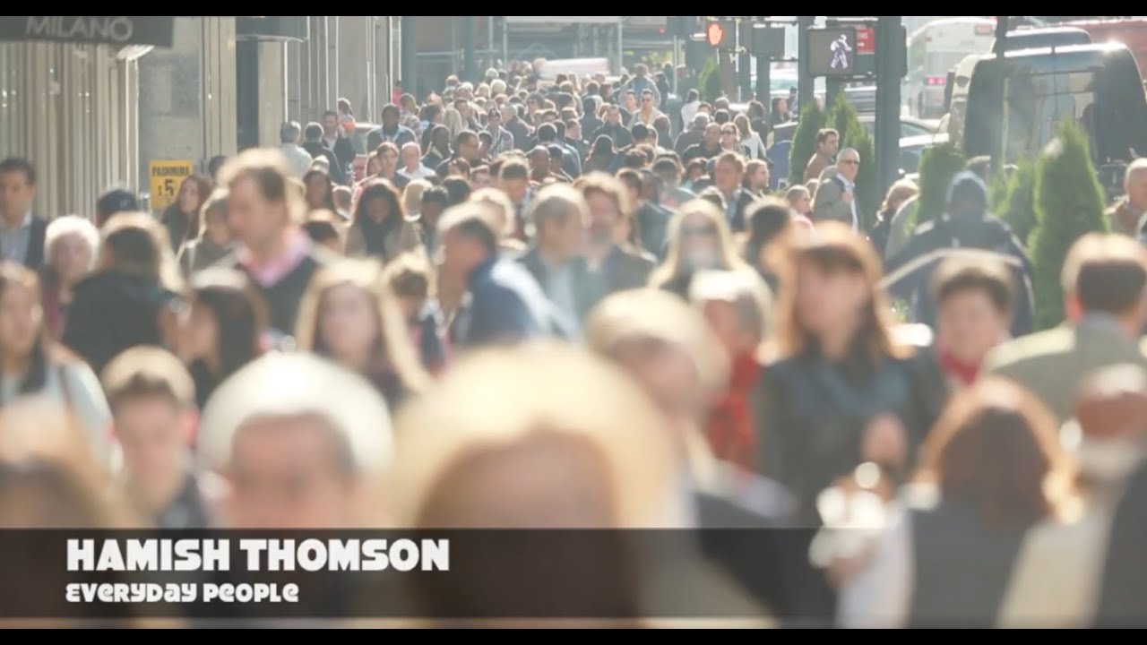 HAMISH THOMSON - everyday people - YouTube