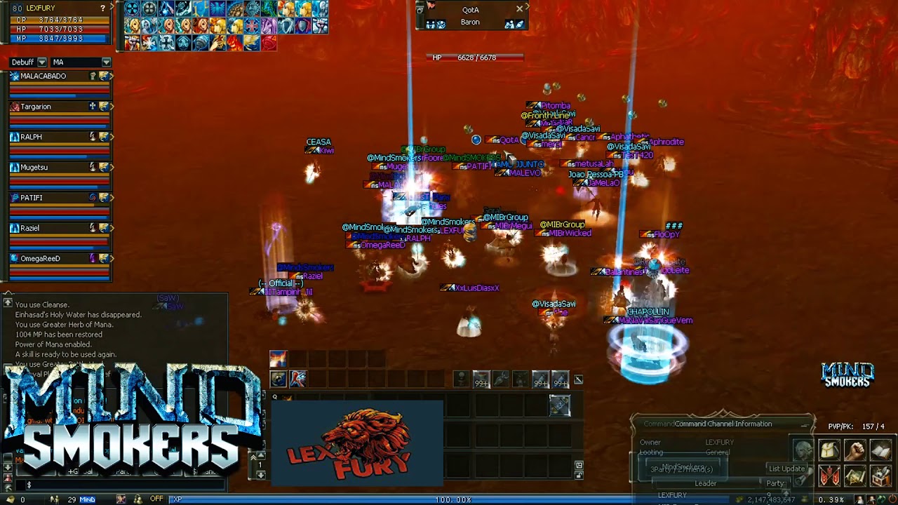 MindSmokers on fire! l2java.club! @mindsmokersofc @lexfuryfps - YouTube