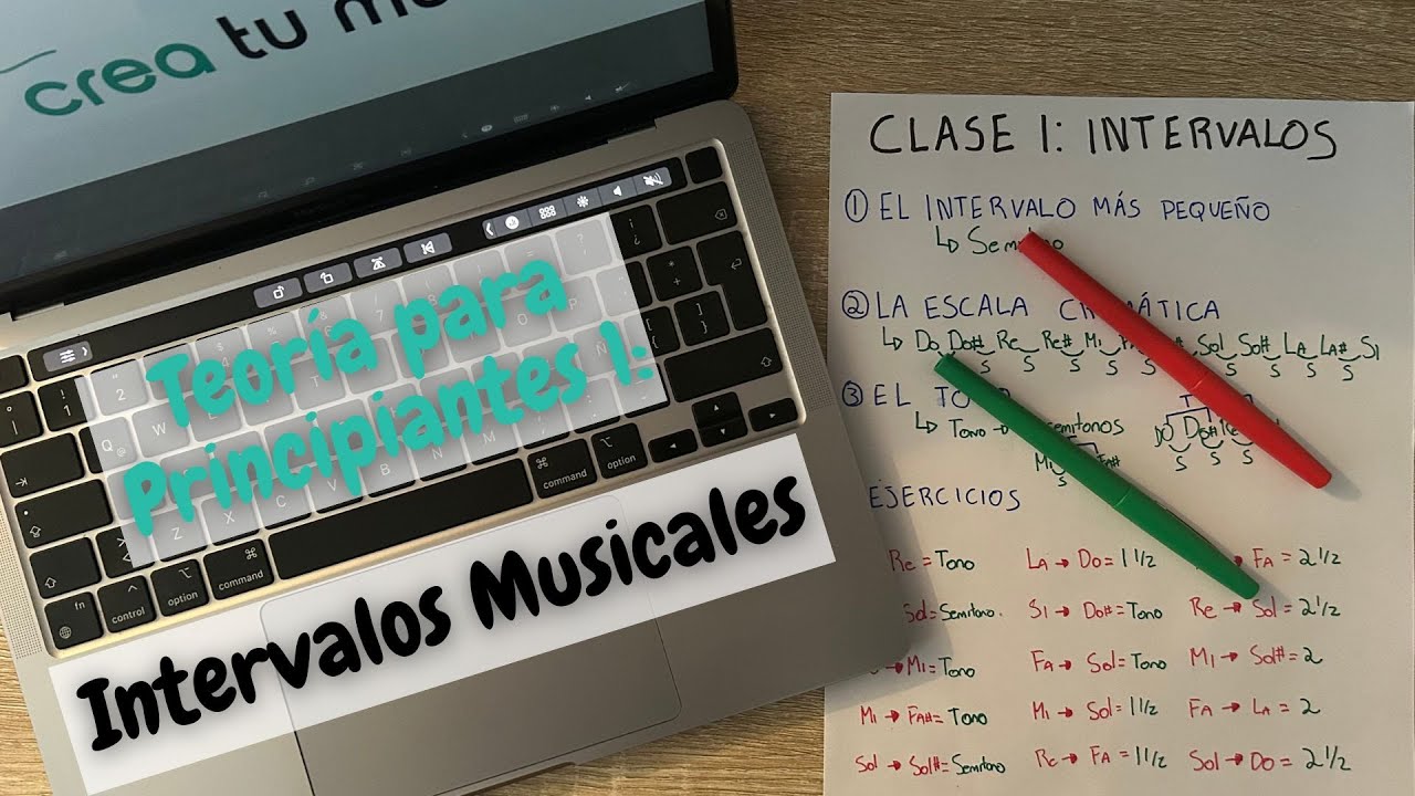 Intervalos Musicales - Teoría musical para principiantes - Clase 1 ...