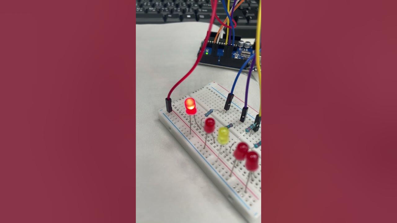 arduino breathing lights - YouTube