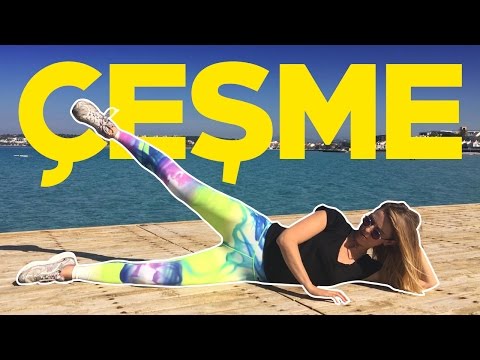 Çeşme Sahilinde Spor Yapmak | VLOG #2 | Gözde Tezer 🌞🏋🏃